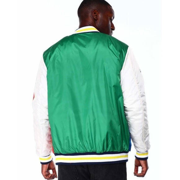 Reason | Jackets & Coats | Reason Varsity Jacket Mens Large Blue Red ...